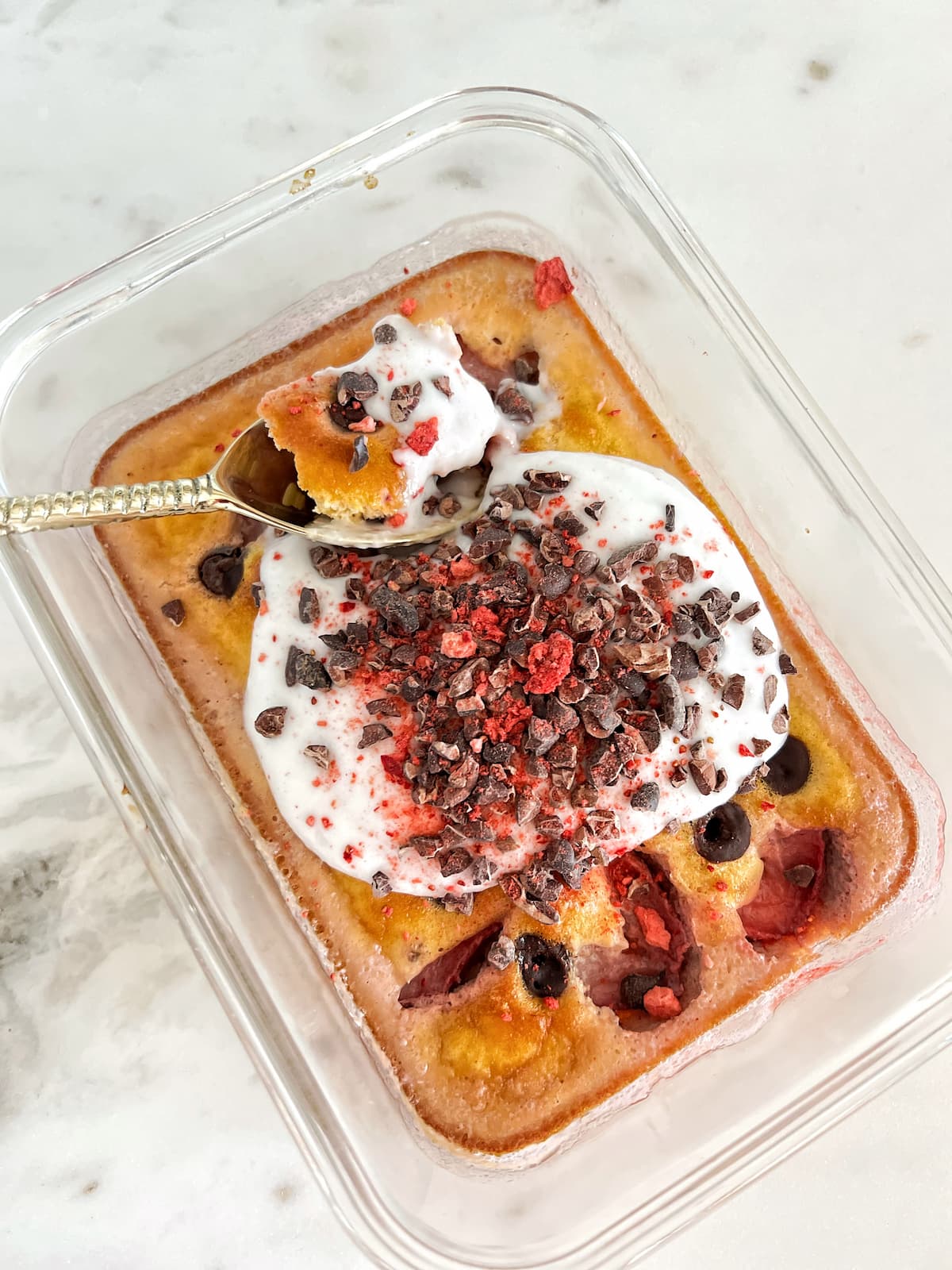 Raspberry Chocolate Chip Protein Breakfast Bars - Autumn Elle Nutrition