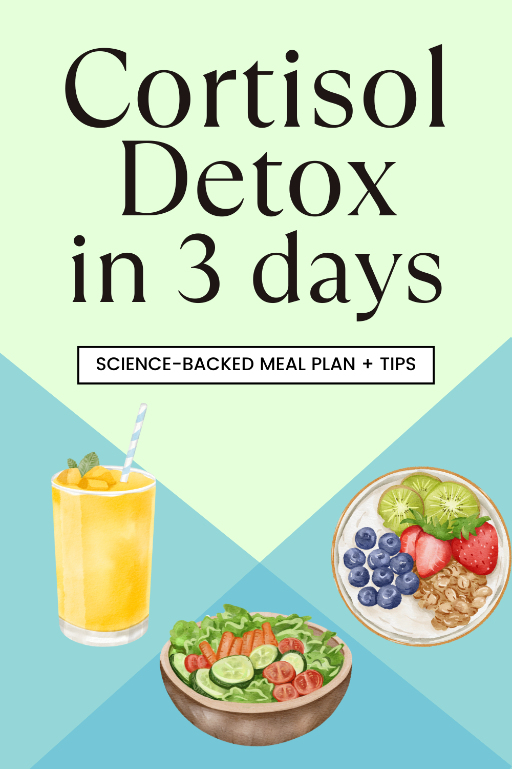 How To Do A Cortisol Detox [3 Day Meal Plan + Tips] - Autumn Elle Nutrition